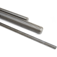 Steal Fully Threaded Rod for Pipe (6 Foot) | Aluminum All Thread Rod ...