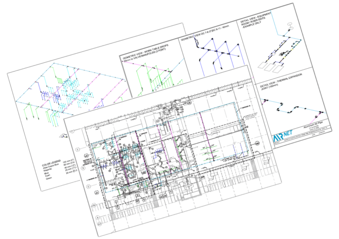 Industrial Compressed Air Pipe Projects: Aluminum Air Line Fittings ...